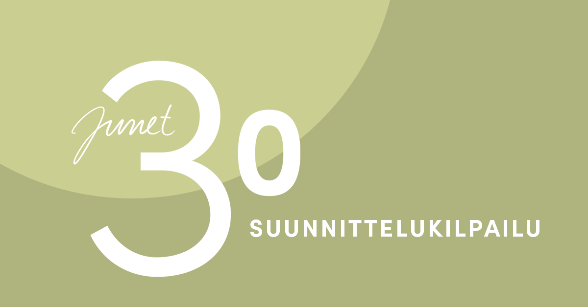 Junet 30 suunnittelukilpailu - Junet